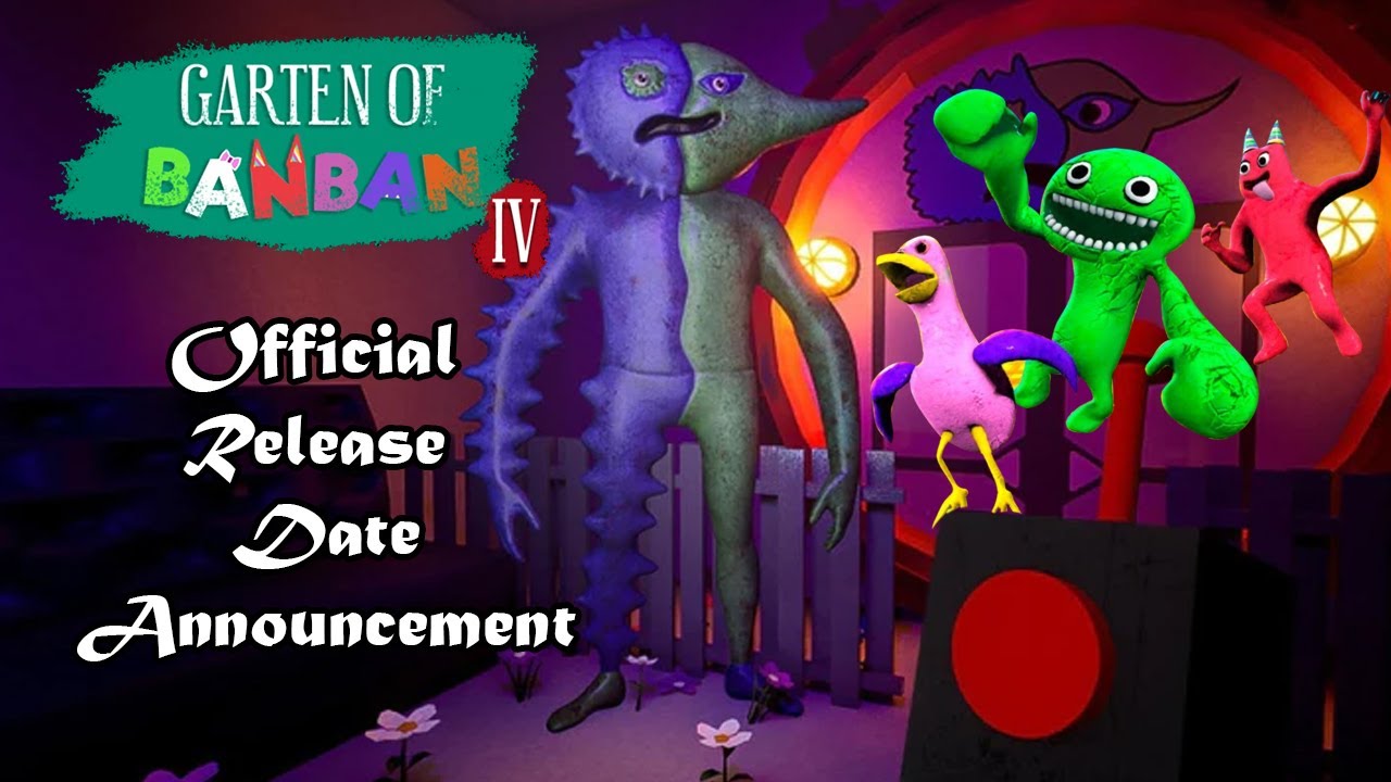 Finally ! Garten of Banban IV Official released date announced 🔥 - YouTube