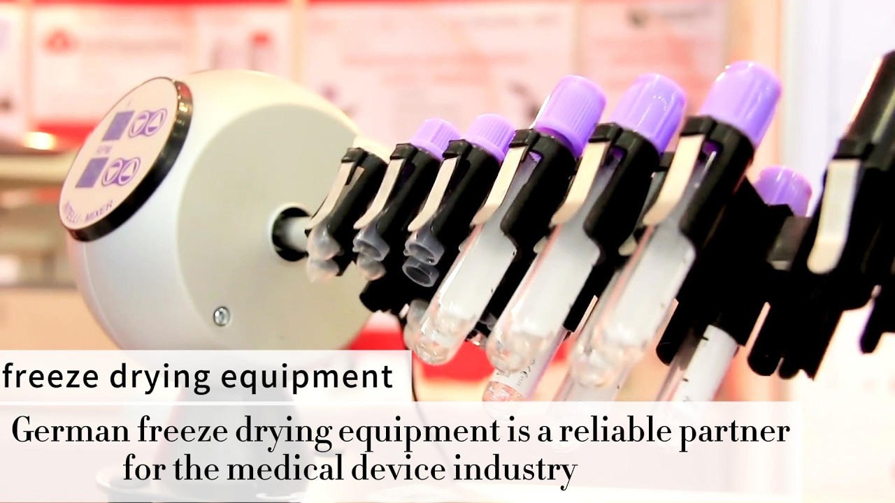 German freeze drying equipment is a reliable partner for the medical ...