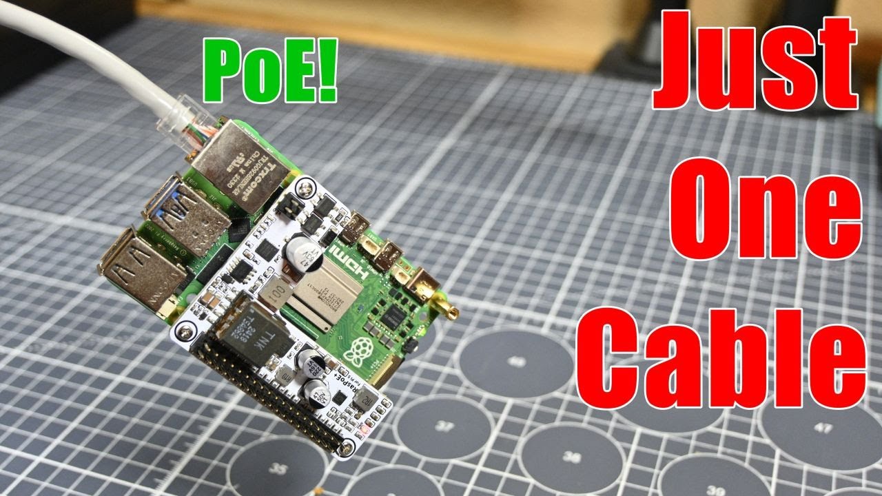 A Whole Computer with Only ONE Cable? - PCBWay Raspberry Pi 5 PoE Hat ...