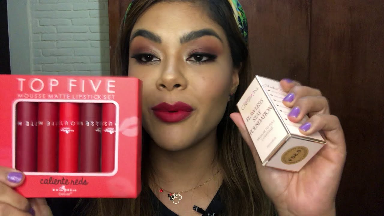 LABIALES ITALIA DELUXE CALIENTE REDS, ILUMINADOR, KLEANCOLOR, BASE Y ...