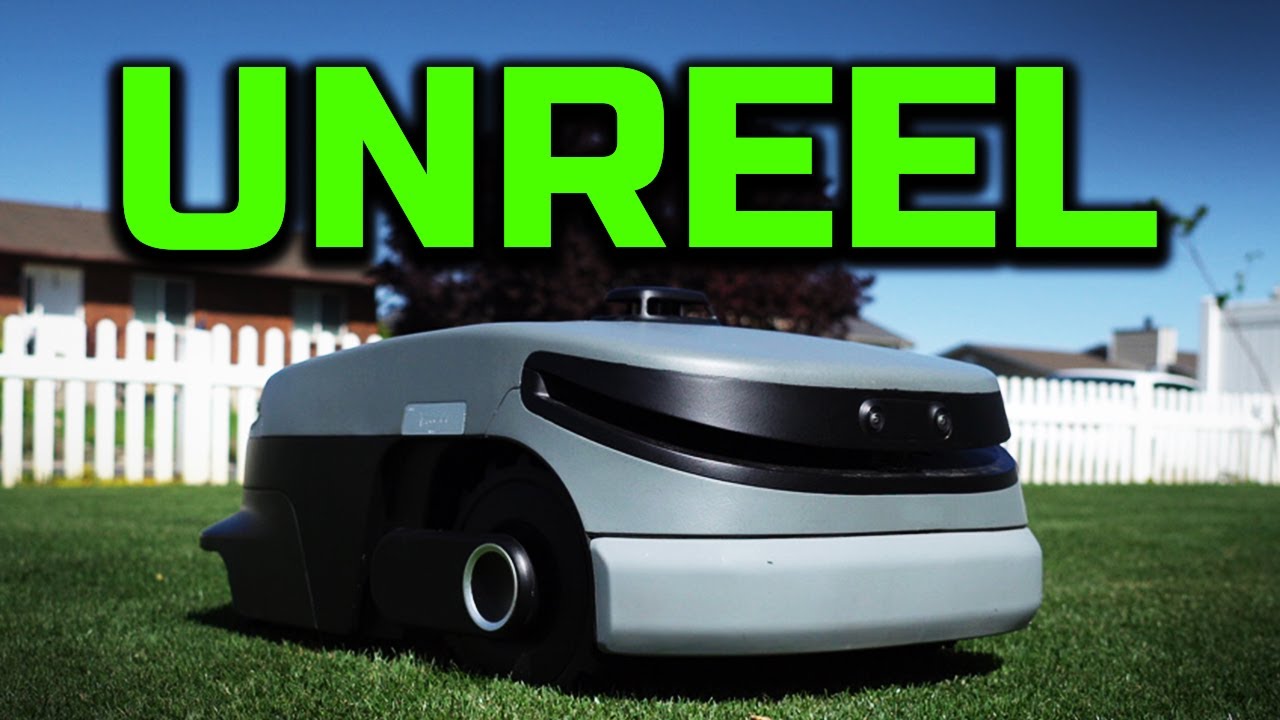 World's FIRST Reel Mowing Robot!! Insane Results! - YouTube