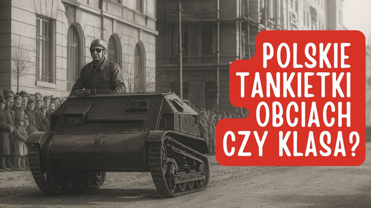 Polskie tankietki - obciach czy klasa? #historia #tankietki #tk3 #tks # ...