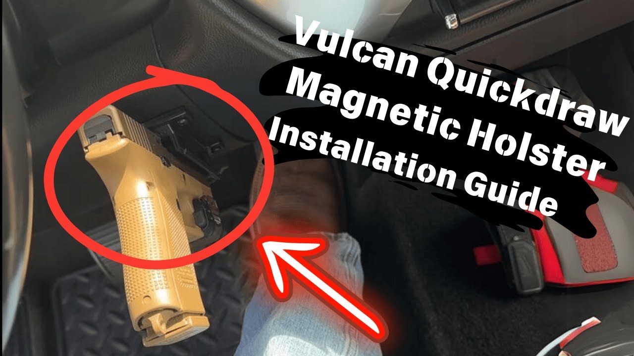 Vulcan Quickdraw Magnetic Gun Mount | Full Installation & Review - YouTube