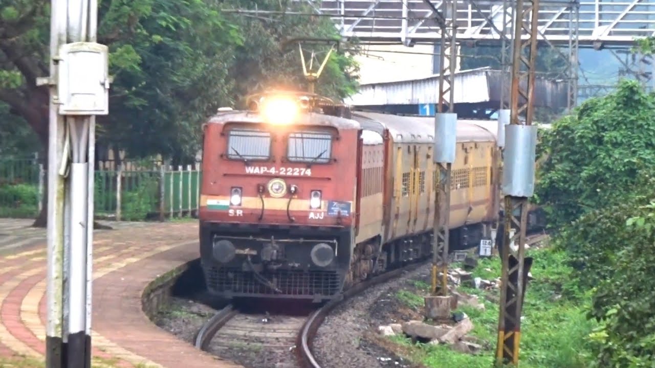 Train 17031 is now 22732 Mumbai Hyderabad Express - YouTube