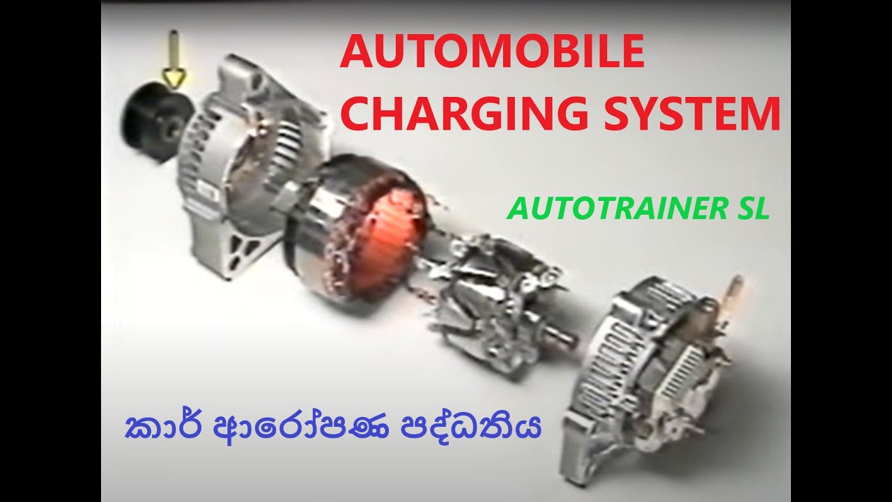 AUTOMOBILE CHARGING SYSTEM - ALTERNATOR Function and Construction ...