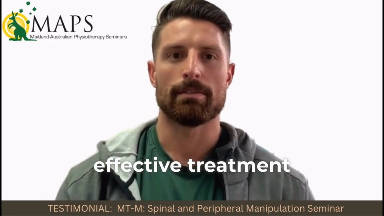 Dr. Christopher Faber on MT-M: Spinal & Peripheral Manipulation Seminar ...