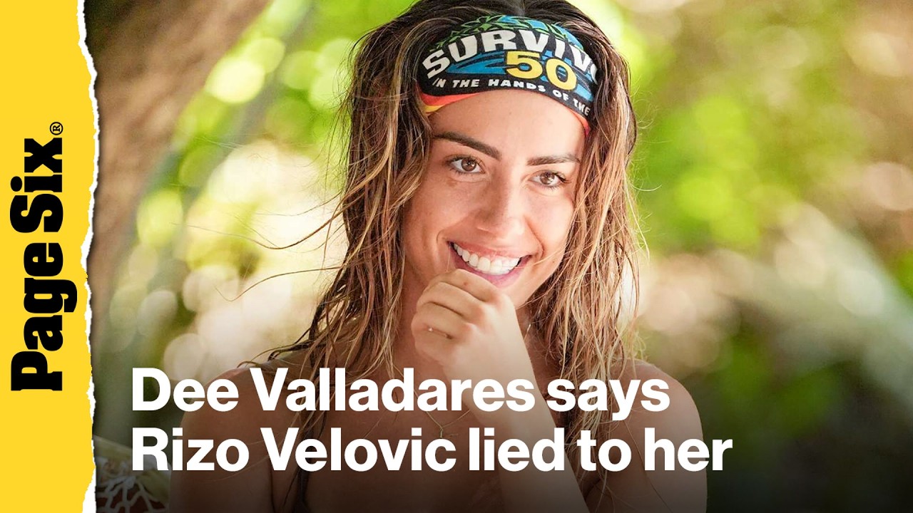 'Survivor 50' star Dee Valladares says Rizo Velovic lied to her during ...