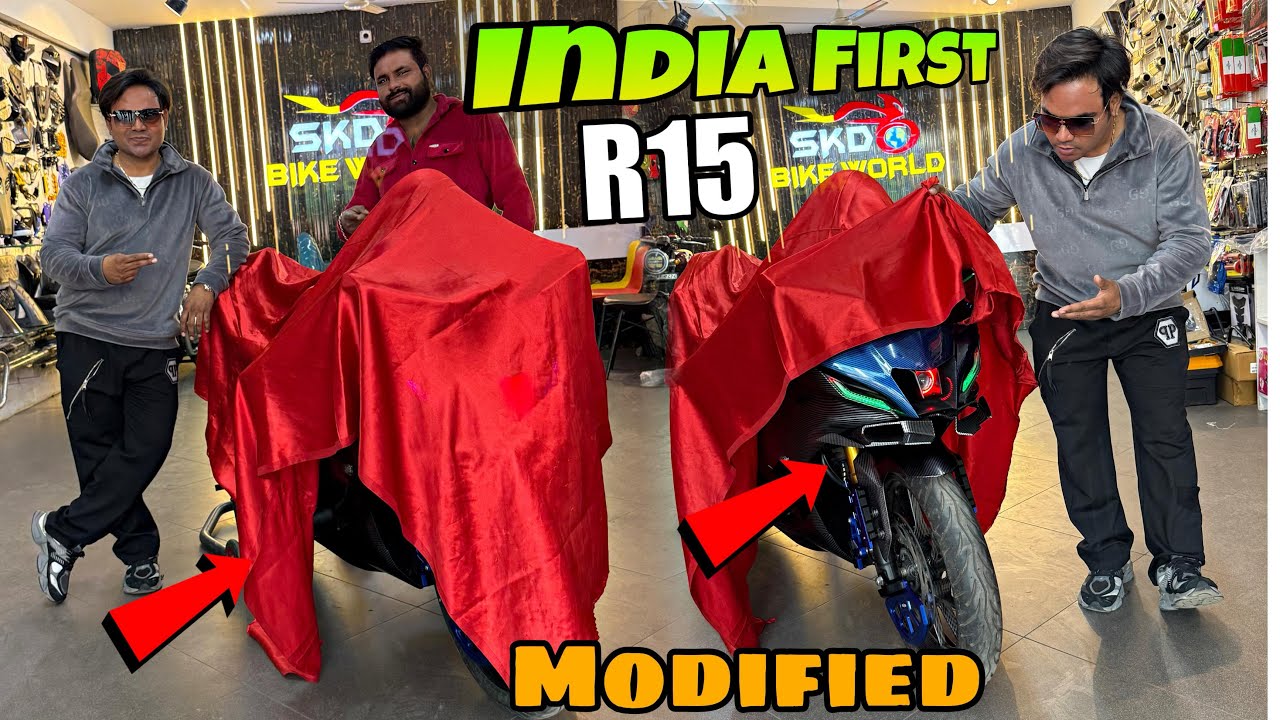 R15 V4 Modified | दुनिया ki पहली r15 Modified | R15 Full carbon ...