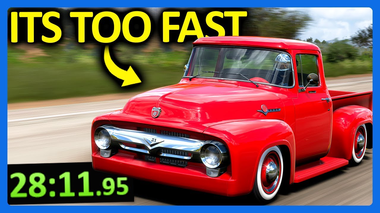 Forza Horizon 5 : Is This Car TOO Fast?!? (FH5 Ford F100) - YouTube
