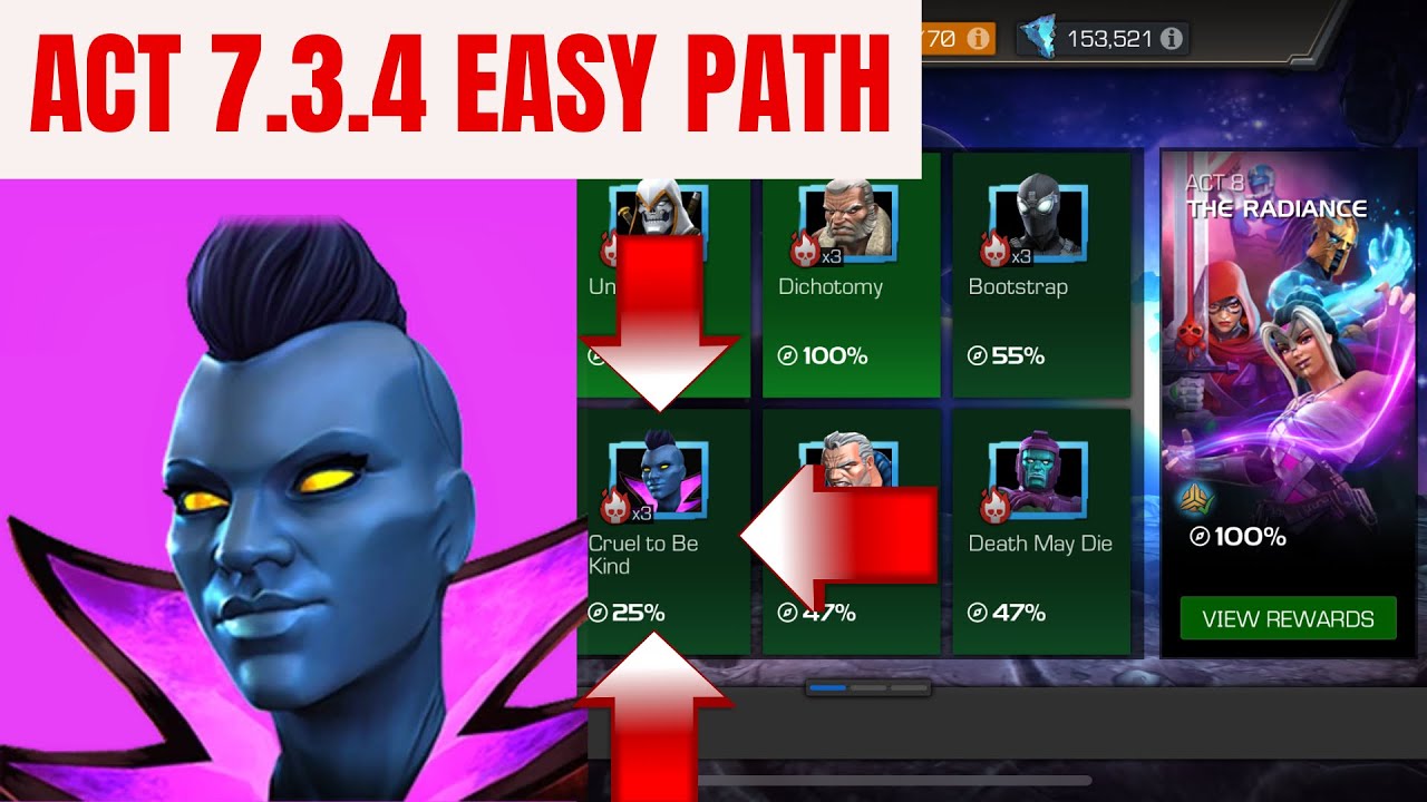 HOW TO BEAT ACT 7.3.4 | MCOC - YouTube