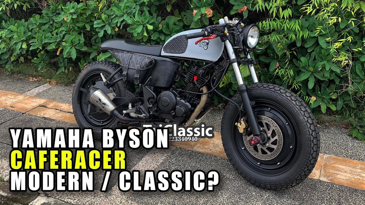 CAFERACER YAMAHA BYSON OKE JUGA !! | Vlog Tri Classic - YouTube