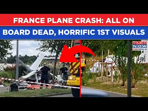 France Plane Crash: Pilot, All On Board Dead | Horrific 1st Visuals Out| Watch What Happened