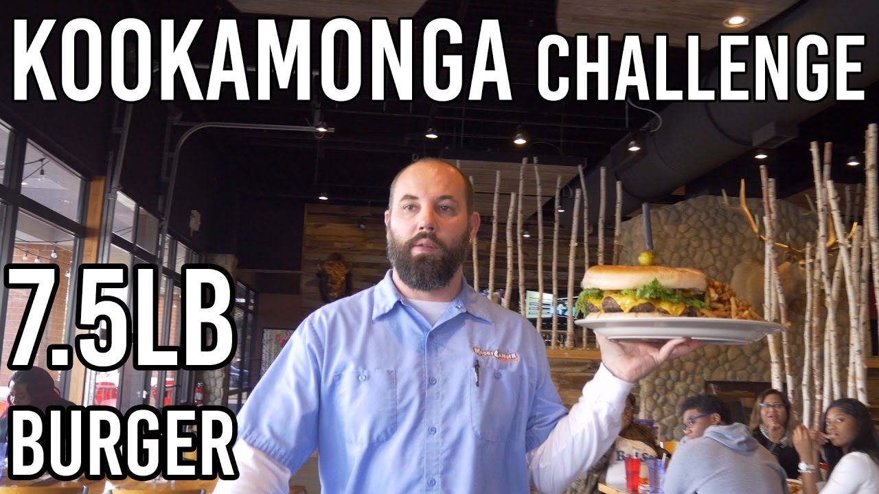 Kookamonga Burger at Kooky Canuck | Tennessee Man vs Food - YouTube