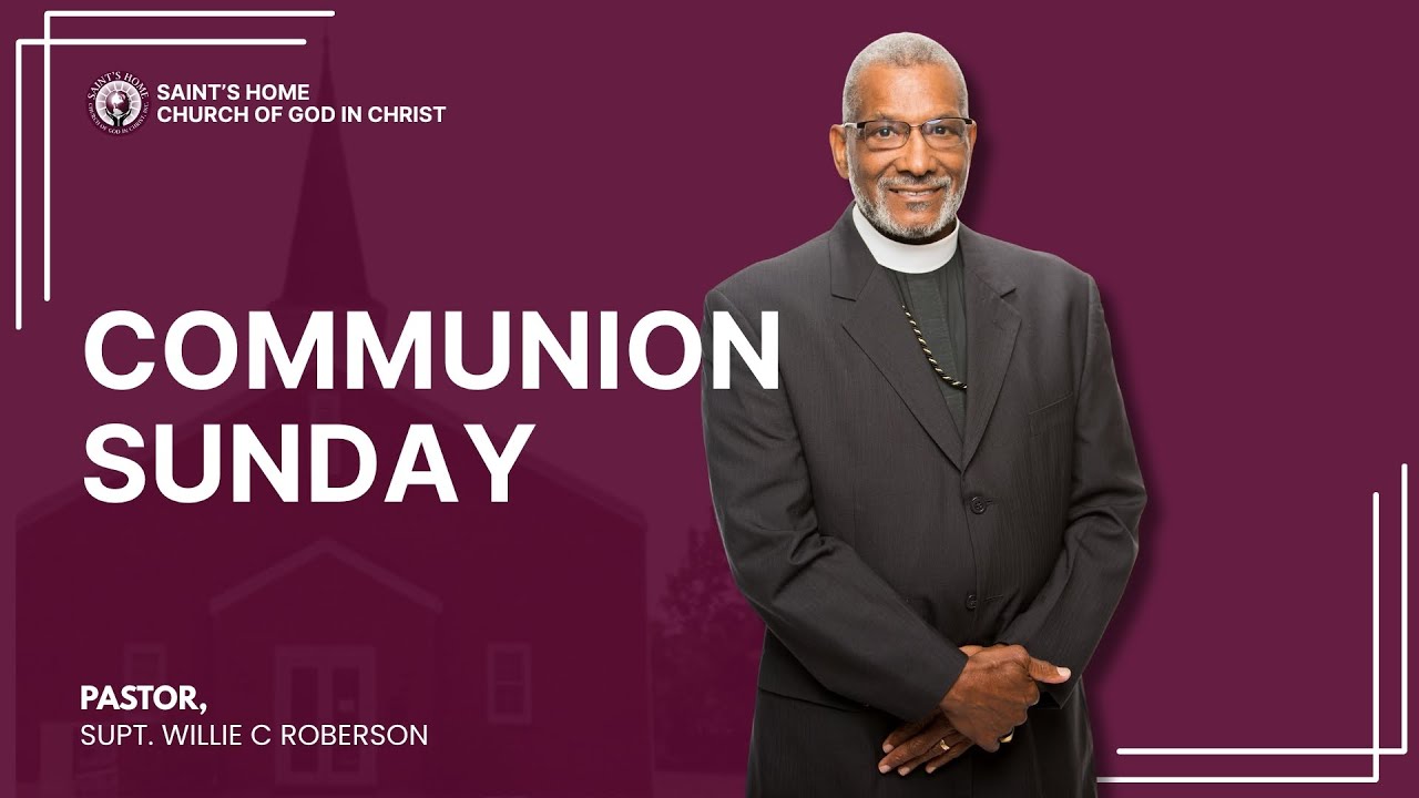 Sunday Worship Service | Saint's Home COGIC - YouTube