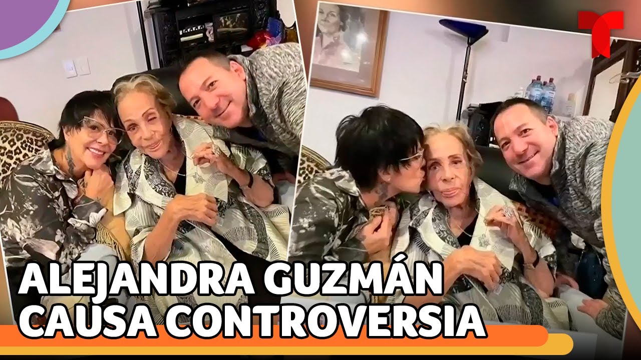 Alejandra Guzmán es el centro de las críticas por esta foto de su mamá ...