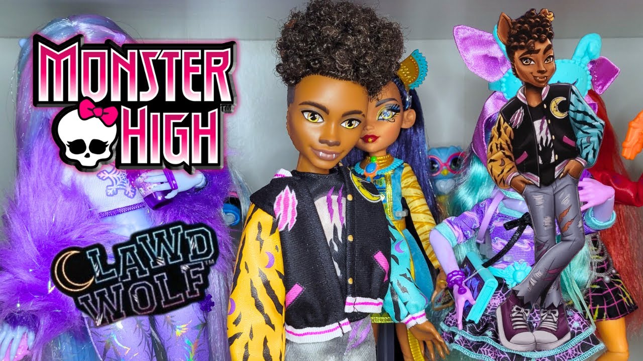 He's Clawsome 🐺 Monster High G3 Clawd Wolf Unboxing - YouTube