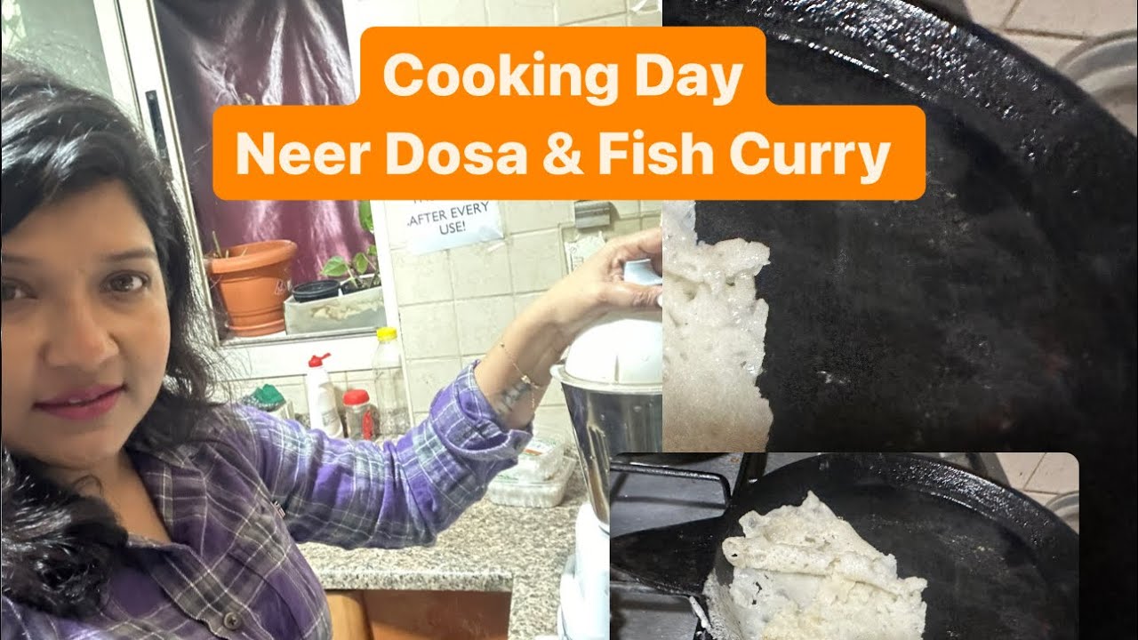 Cooking Time | Neer Dosa | Fish Curry | Tulu Video - YouTube