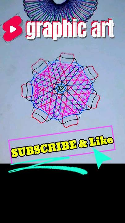multi color. #spirograph - YouTube