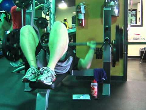 205lb Wide Grip Legless Bench Press with long pause for 6 reps - YouTube