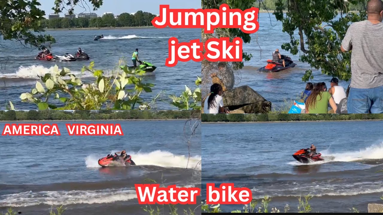Amazing jet Ski flips/ water bike ride in Virginia Beach/ vlog! Daily ...