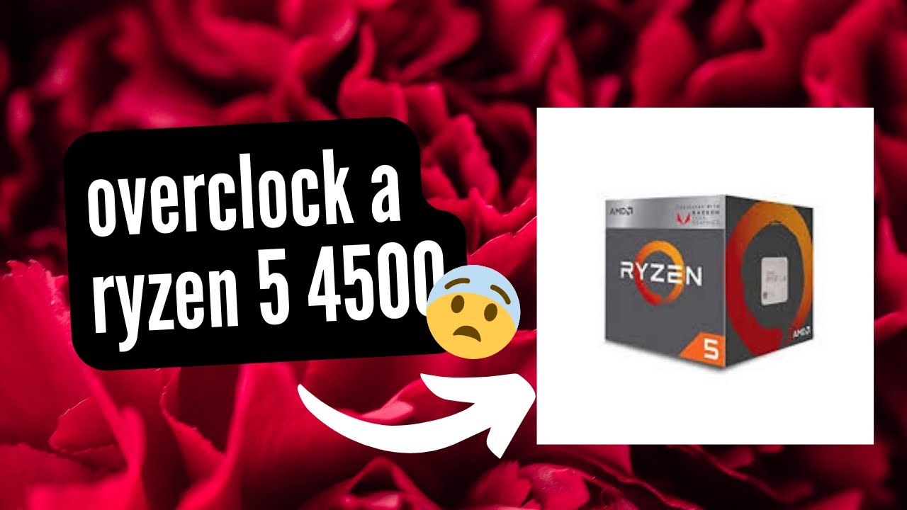 hacer overclock (oc) amd procesador ryzen 5 4500 en placa base biostar ...