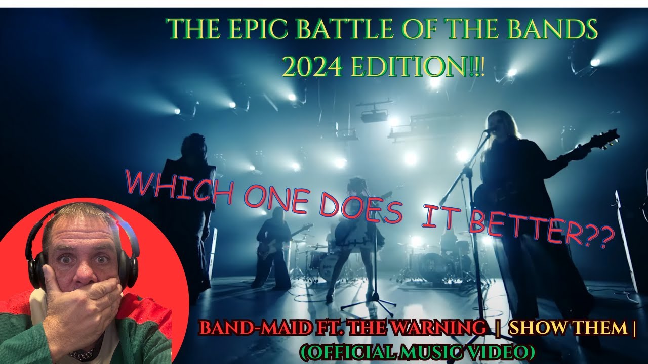 First Time Reaction | BAND-MAID Ft. The Warning / SHOW THEM (Official ...