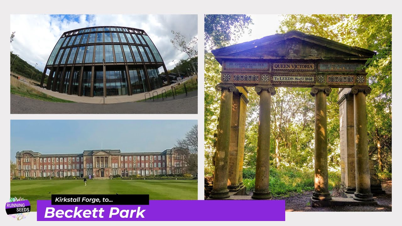 Kirkstall Forge to Beckett Park (loop) - YouTube