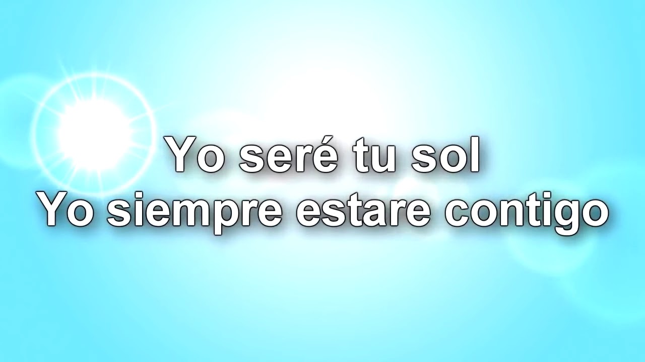 Redimi2 Tercer Cielo Yo sere tu Sol Con Letra HD - YouTube