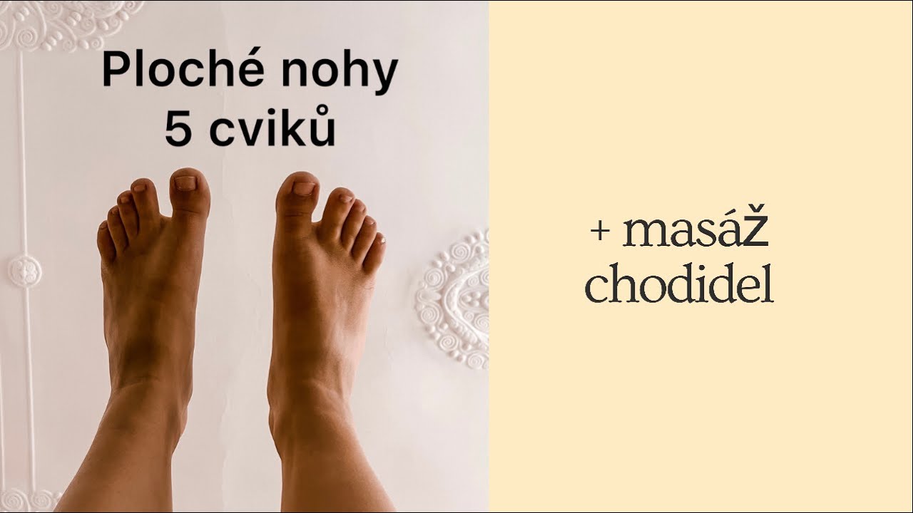 PLOCHÉ NOHY | Cviky & masáž | Niky Namasté - YouTube
