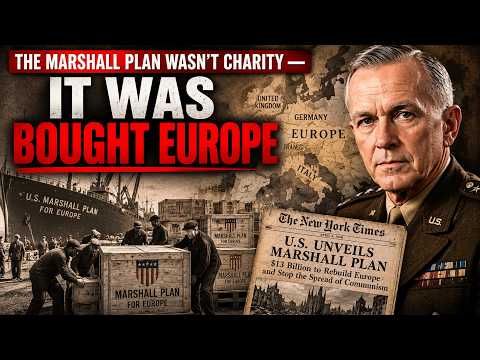 The Marshall Plan Wasn't Charity — It Was America's First Corporate Takeover of Europe