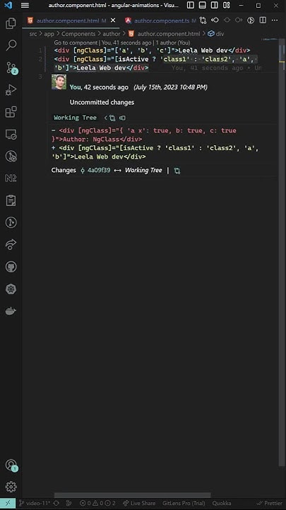 Apply Array of classes dynamically using ngClass Directive #angular #leelawebdev Angular16 - YouTube