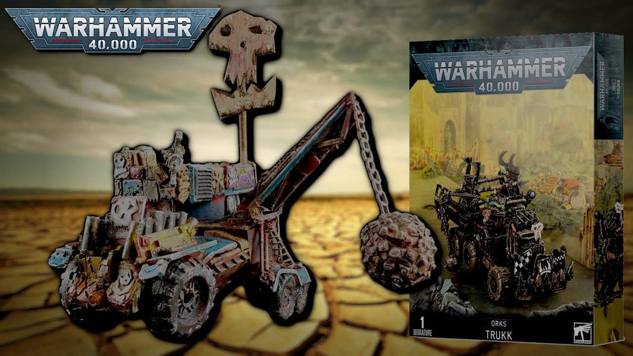Toy Bash - Warhammer 40k - Ork Trukk - YouTube