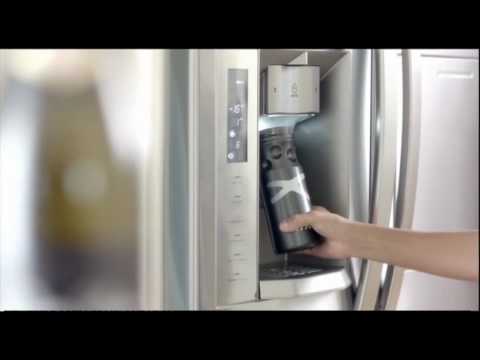LG Side By Side Fridge 2010 Ad - YouTube
