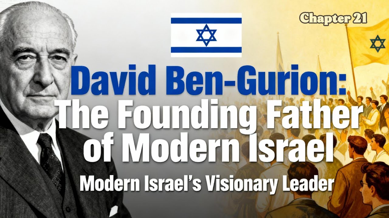 David Ben-Gurion: The Founding Father of Modern Israel #israelhistory # ...