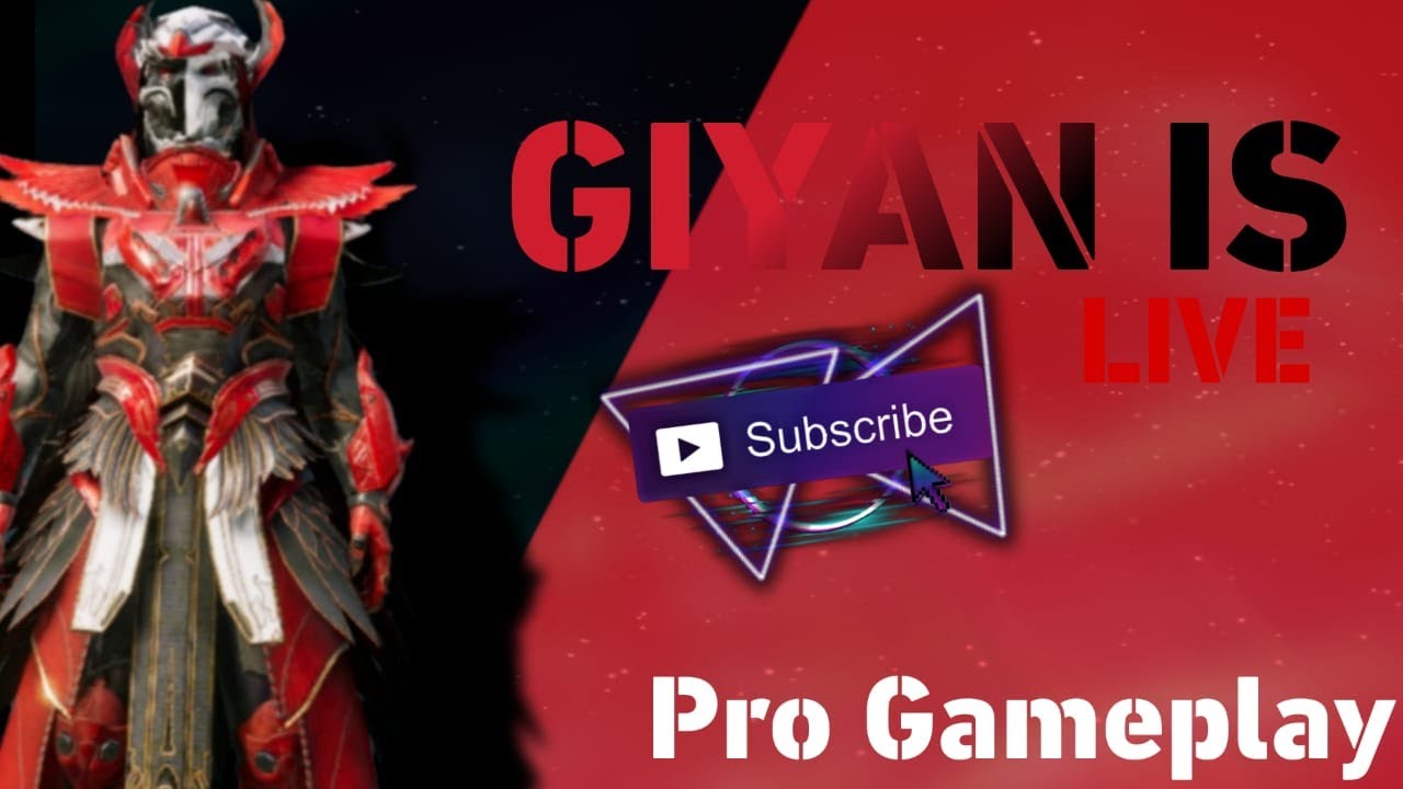 GIYAN IS BACK!!!!! BGMI GRIND - YouTube