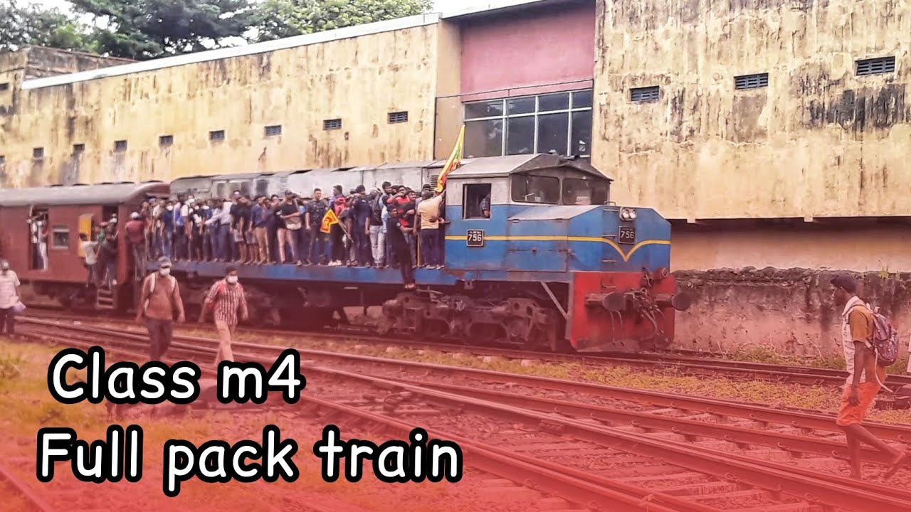 ජුලි 9 අරගල දිනය Class m4 locomotives arriving Colombo fort also taking ...