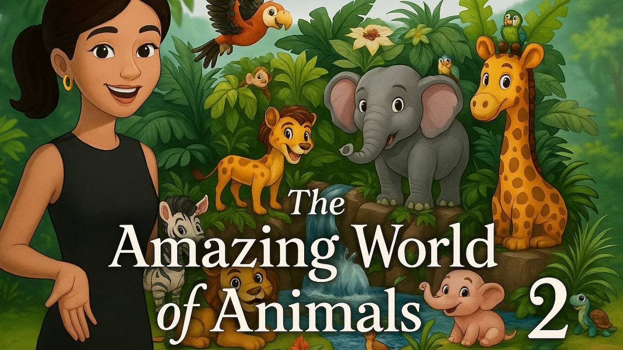 Learning about ANIMALS for children.Educational Kids Cartoon about ...
