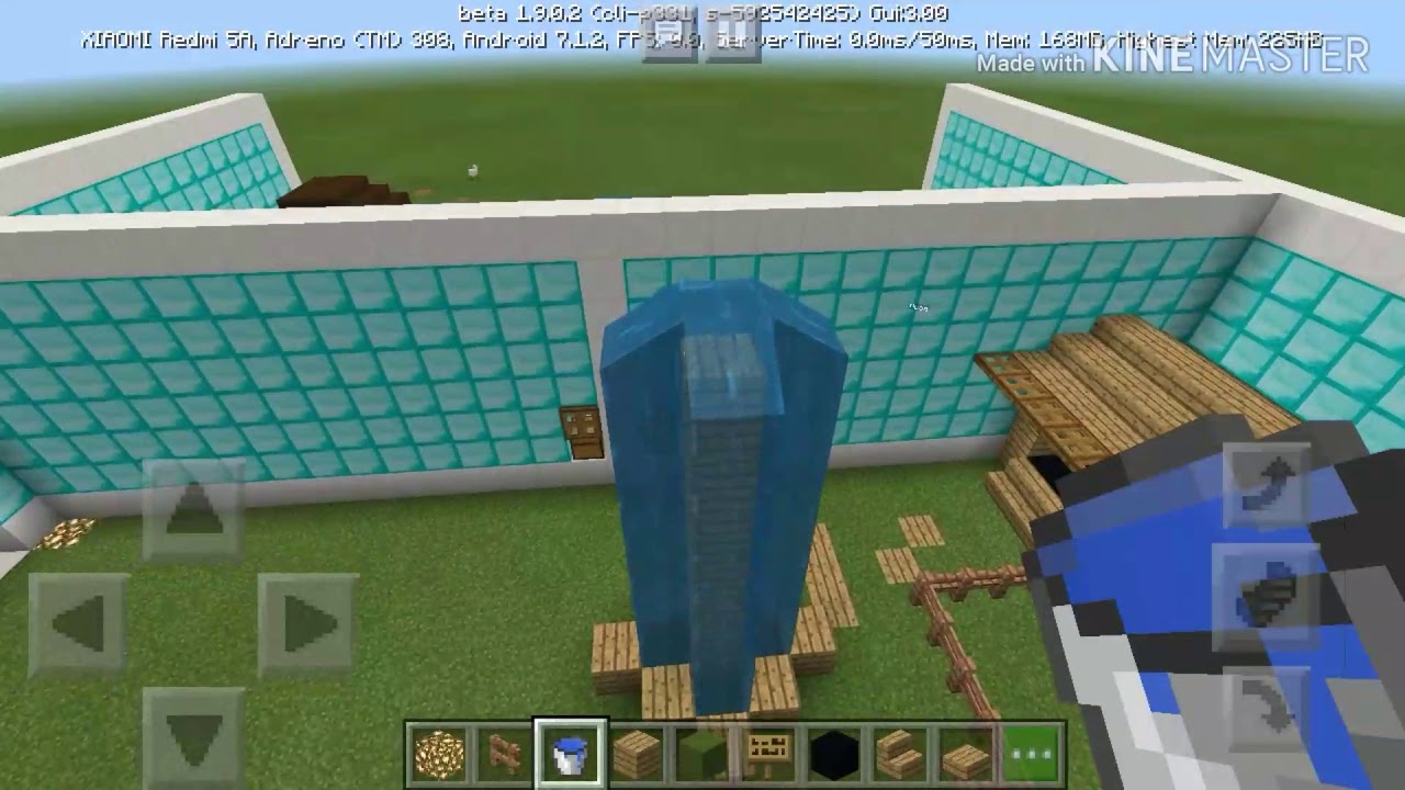 Membuat taman!!|Minecraft build battle part 2 - YouTube