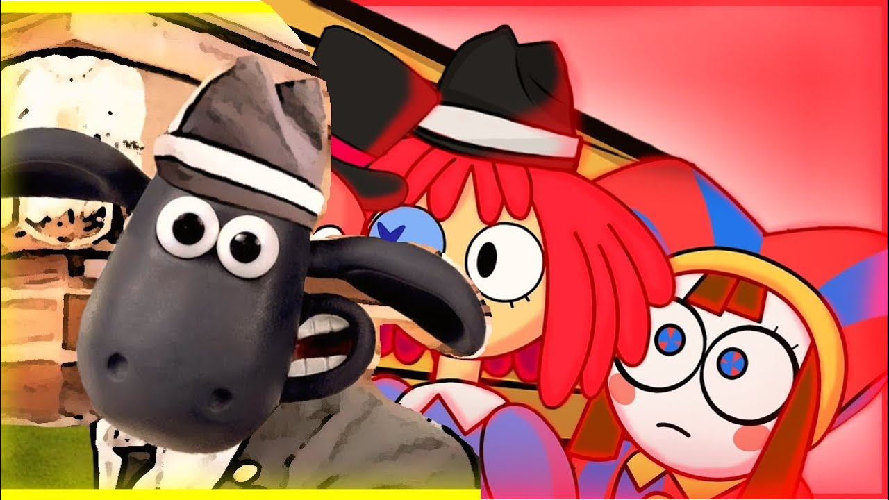 THE AMAZING DIGITAL CIRCUS (Cartoon Games) and Shaun the sheep Coffin ...