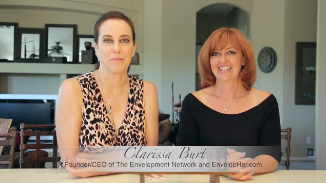 Clarissa Burt founder of EnvelopHer TV interviews Janie Lin Smith the ...