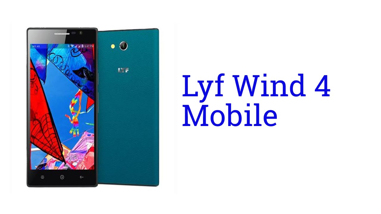 Lyf Wind 4 Mobile [launch in INDIA May-2016] - YouTube