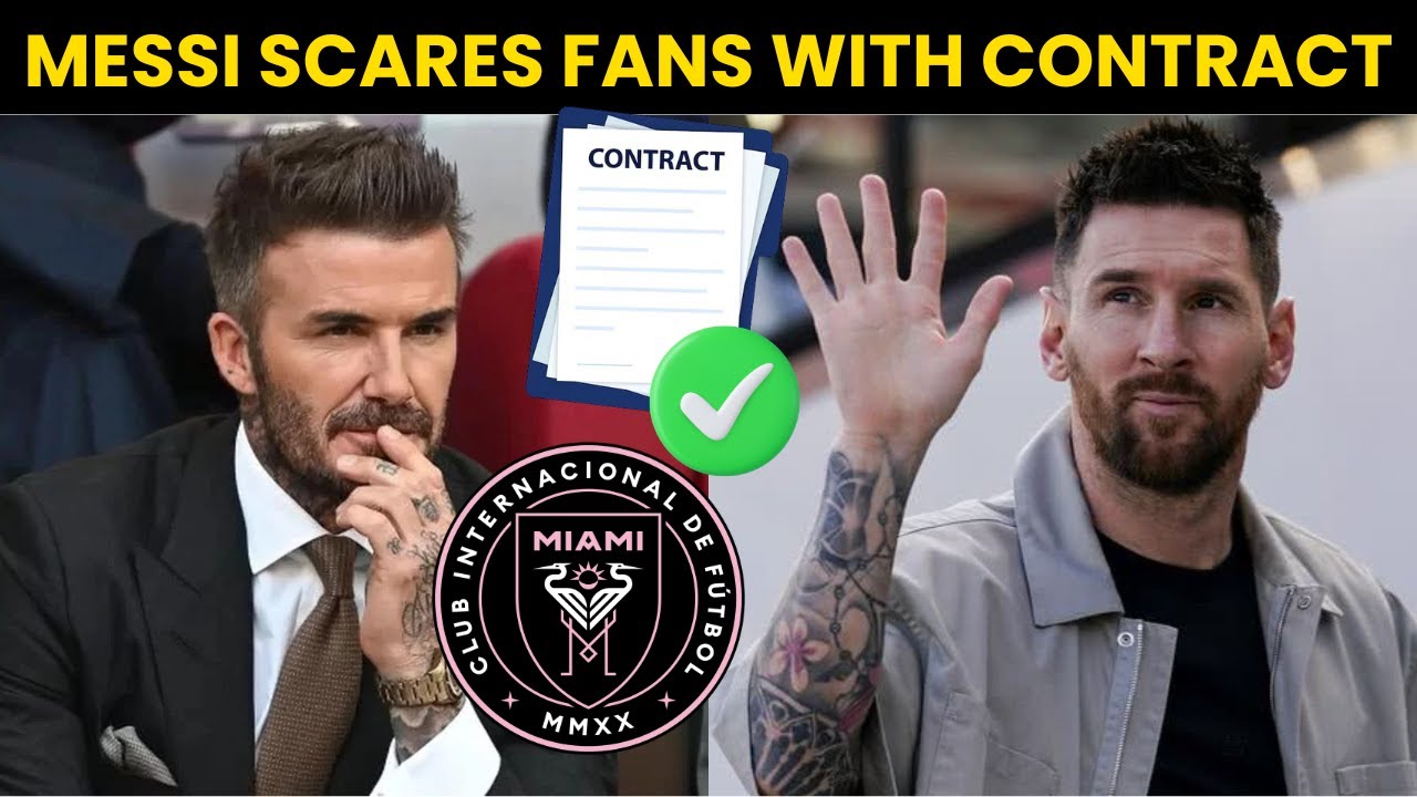 LIONEL MESSI CREATES TENSION AT INTER MIAMI AFTER MAJOR CONTRACT ...