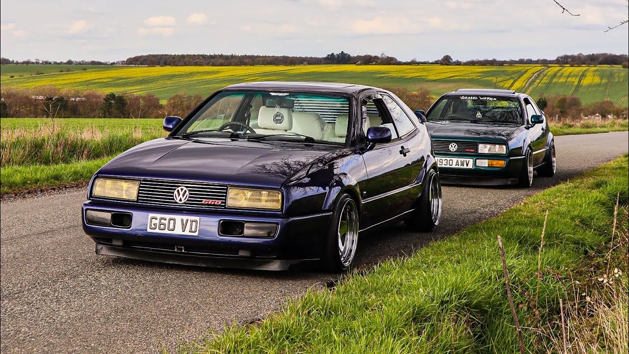Corrado G60 & 16V Slammed - YouTube