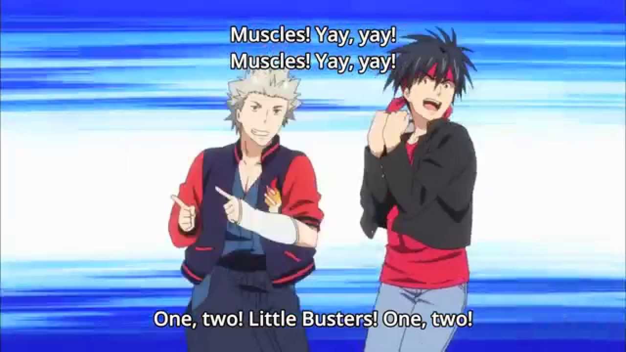 Little Busters! Refrain Episode 1 funny scene - YouTube