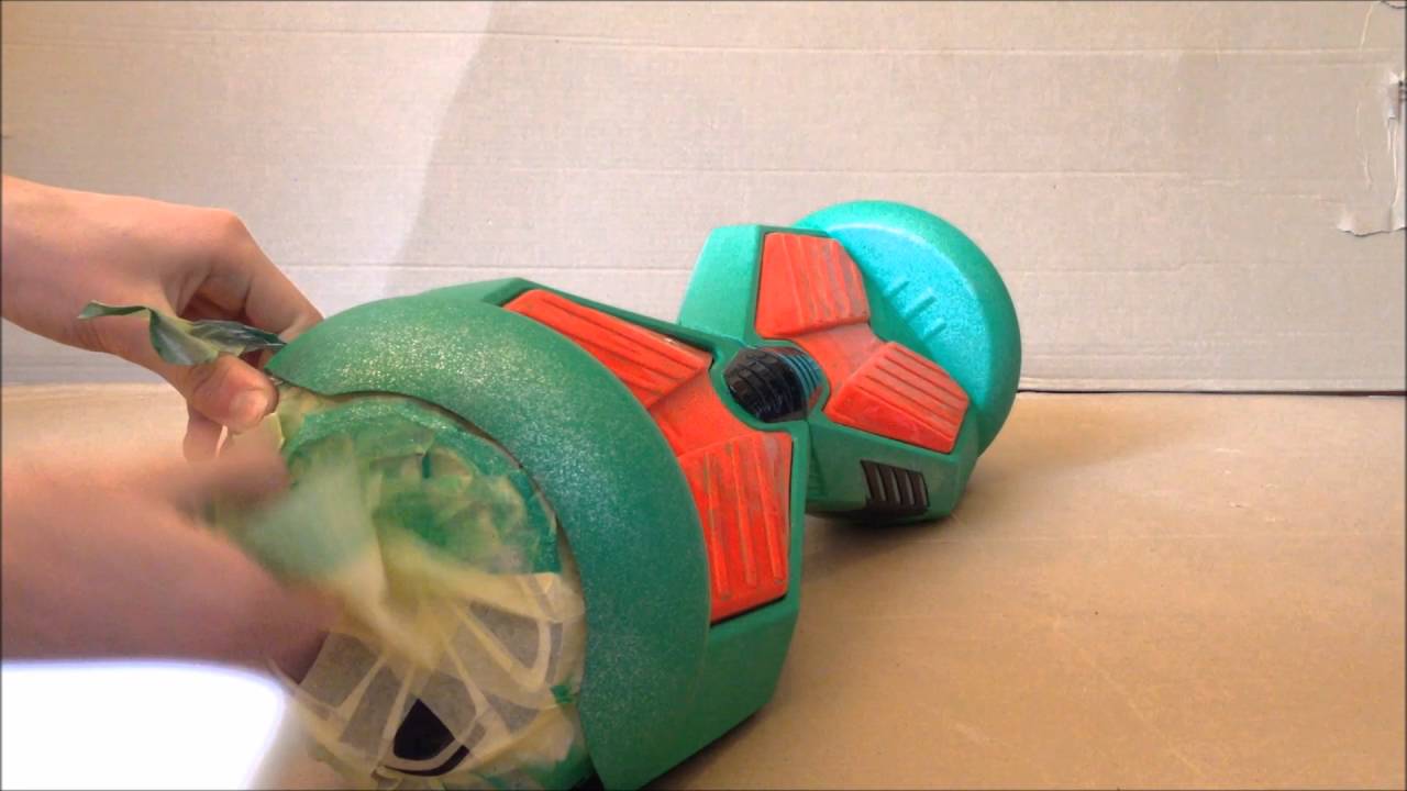 Custom painting Hoverboard, Minisegway - YouTube