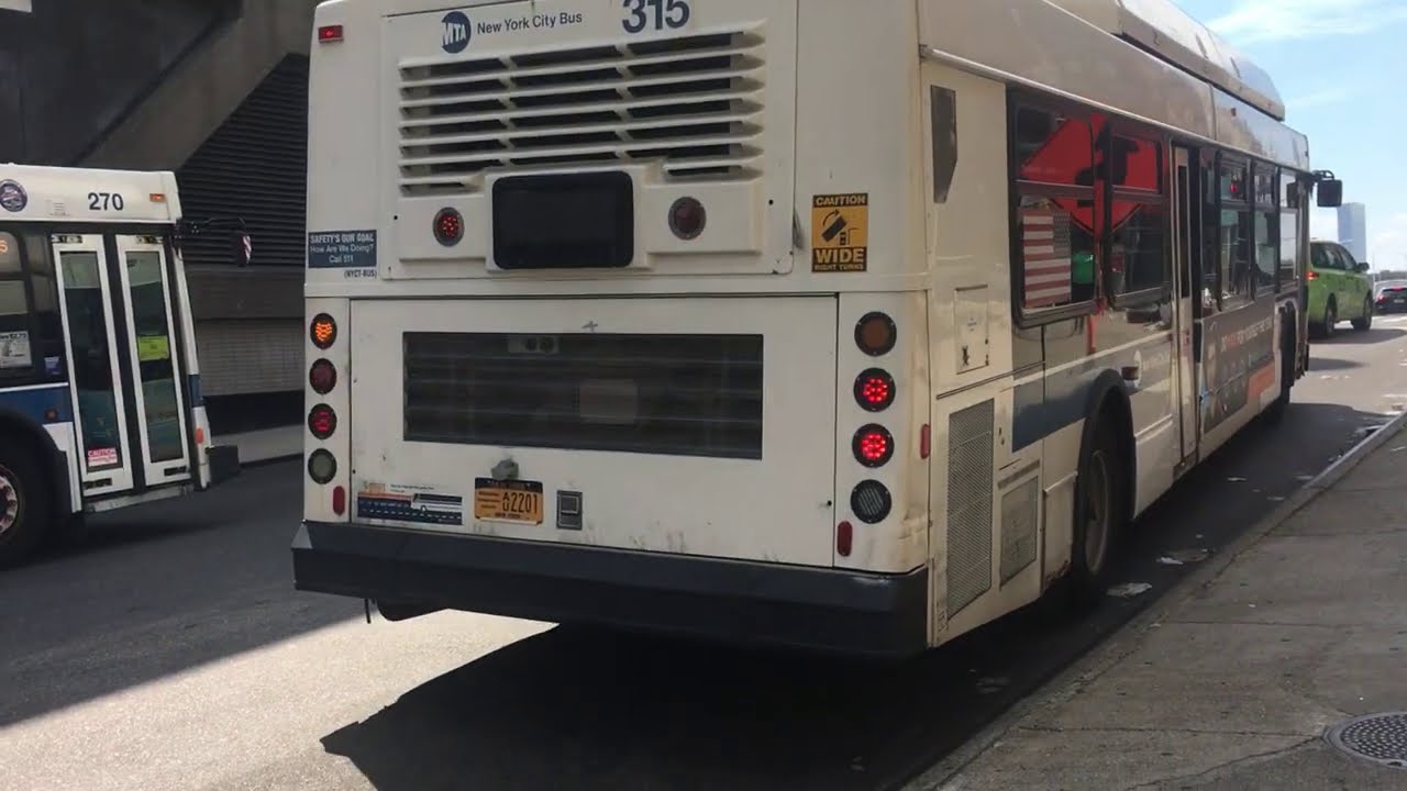 MTA NYCT: 2011 New Flyer C40LF #315 Startup - YouTube