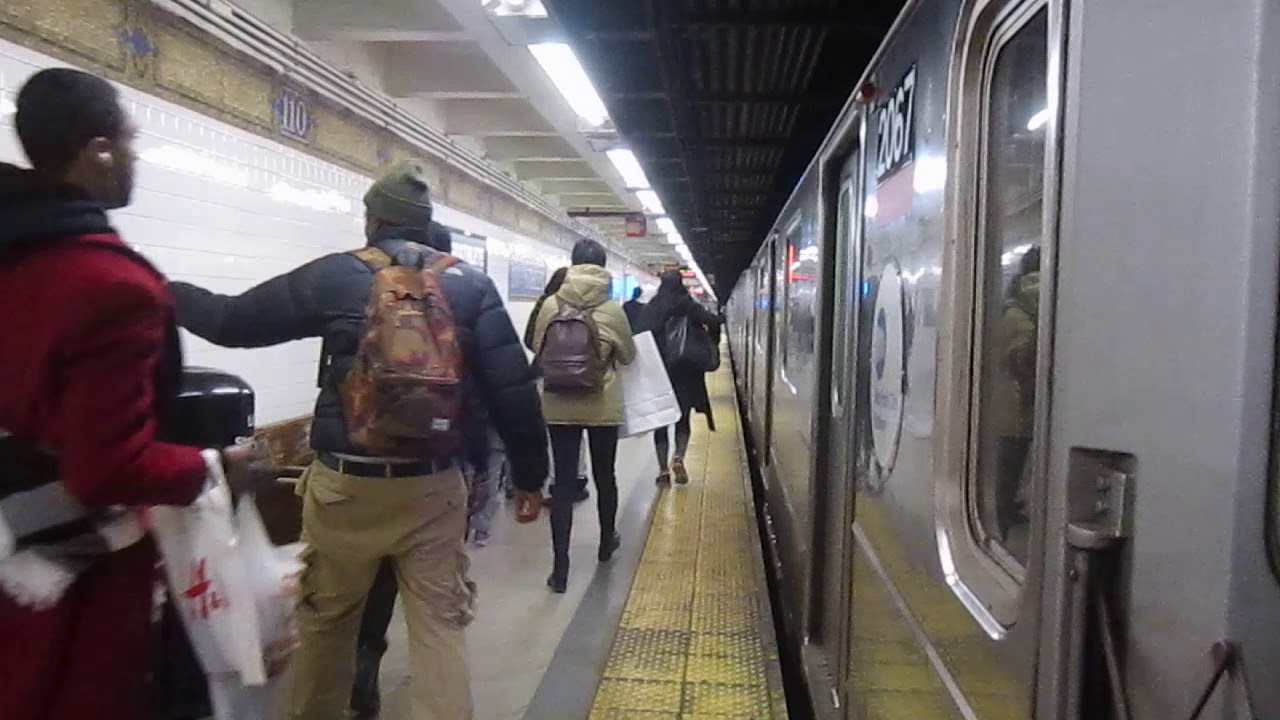 R62A 6 train at 110th St-Lex Av - YouTube