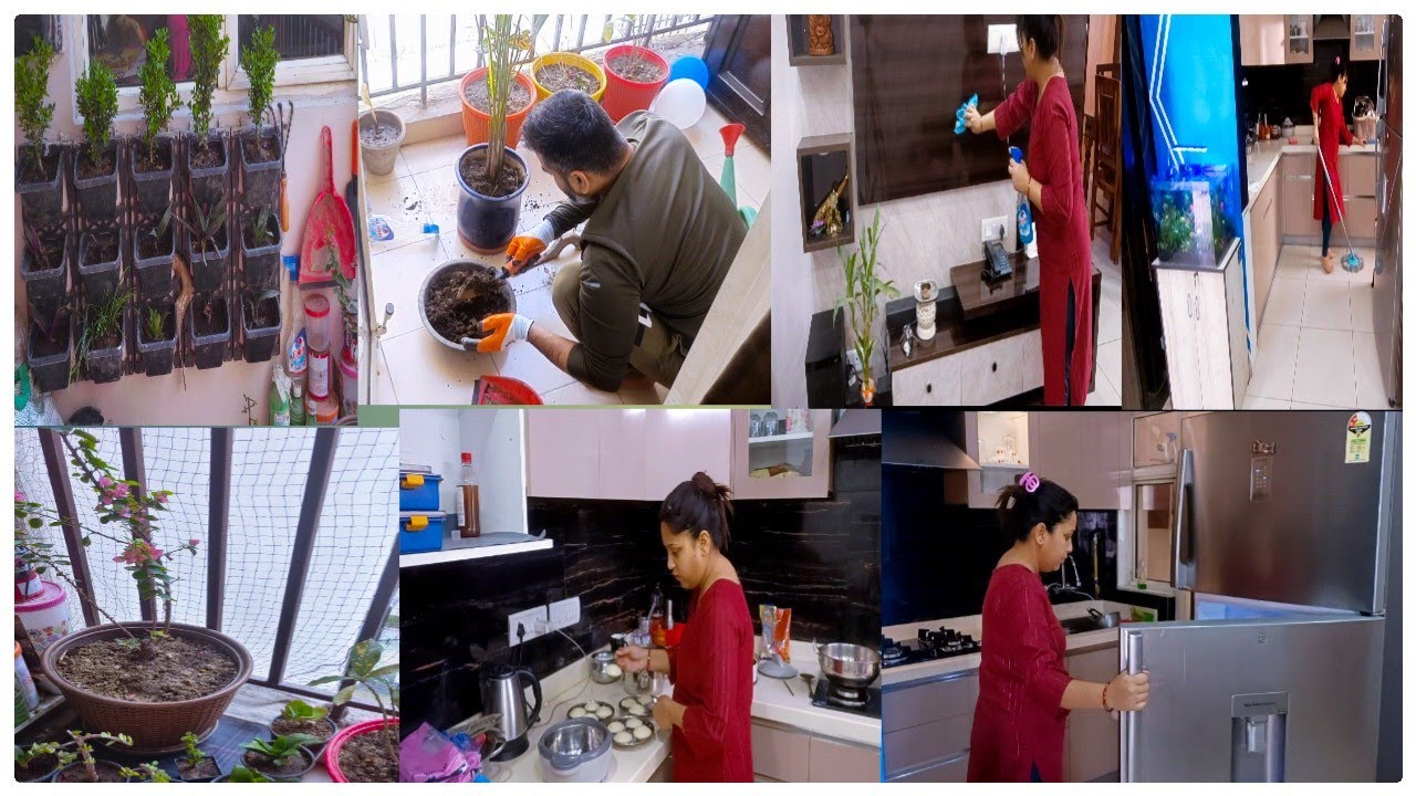 🌹Back to Normal routine/Morning to night routine of Indian mom/idli ...