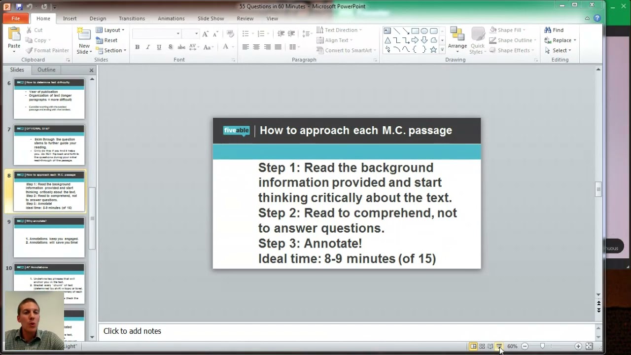 AP English Language - Multiple Choice Strategies | Fiveable Cram Archive