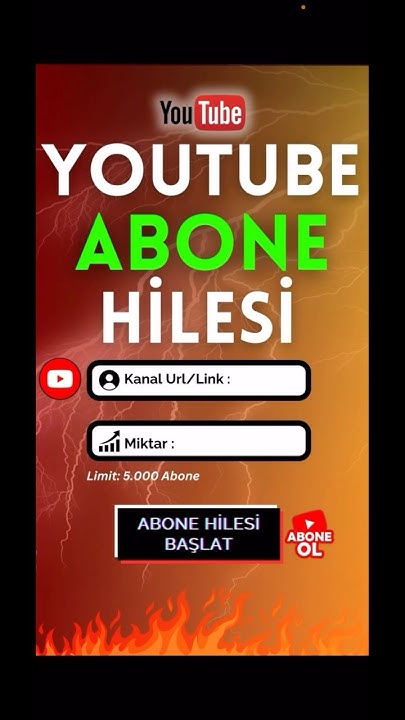 Youtube Abone Arttırma Hilesi & Youtube Abone Kasma Hilesi Ücretsiz - Youtube Abone Hilesi ...